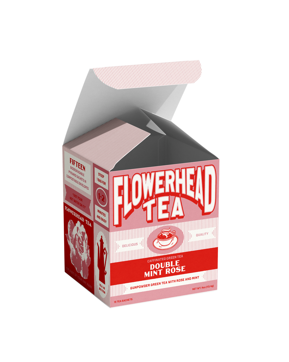 Double Mint Rose Tea Bags – Stonefruit Botanical