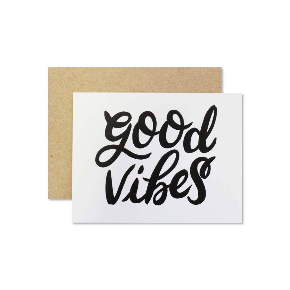 Good Vibes Card – Stonefruit Botanical